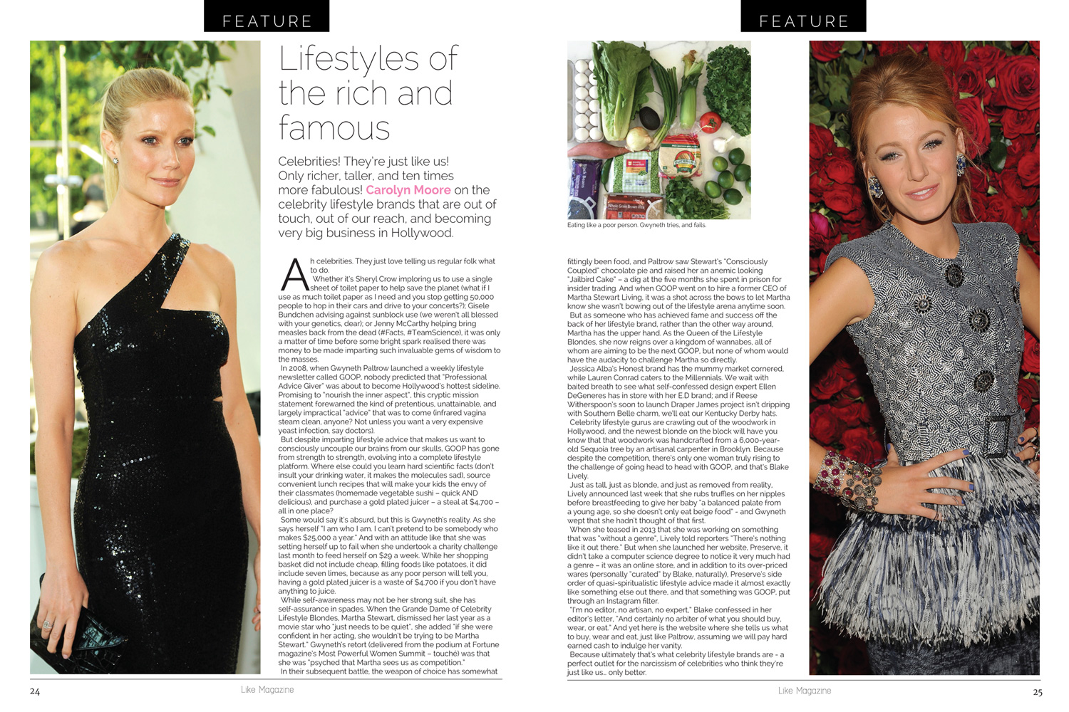 Lifestyles of the Rich and Famous, May 2015 – Carolyn Moore